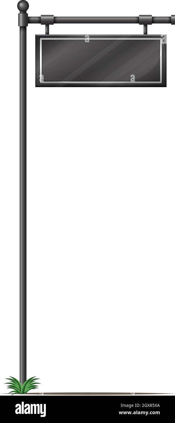 An empty signboard Stock Vector Image & Art - Alamy