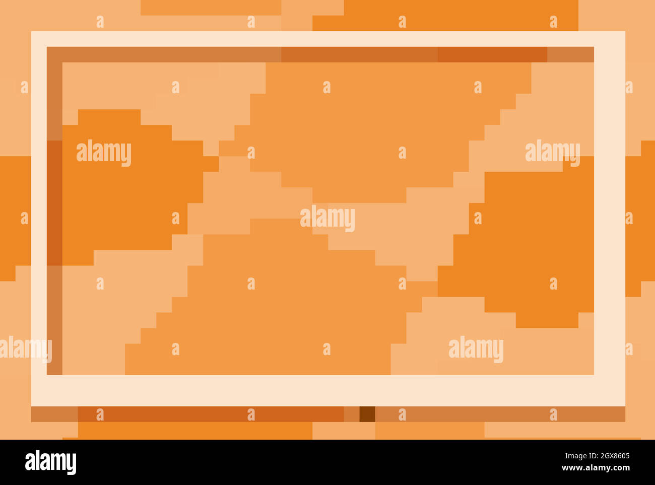 Background template with orange patterns Stock Vector Image & Art - Alamy