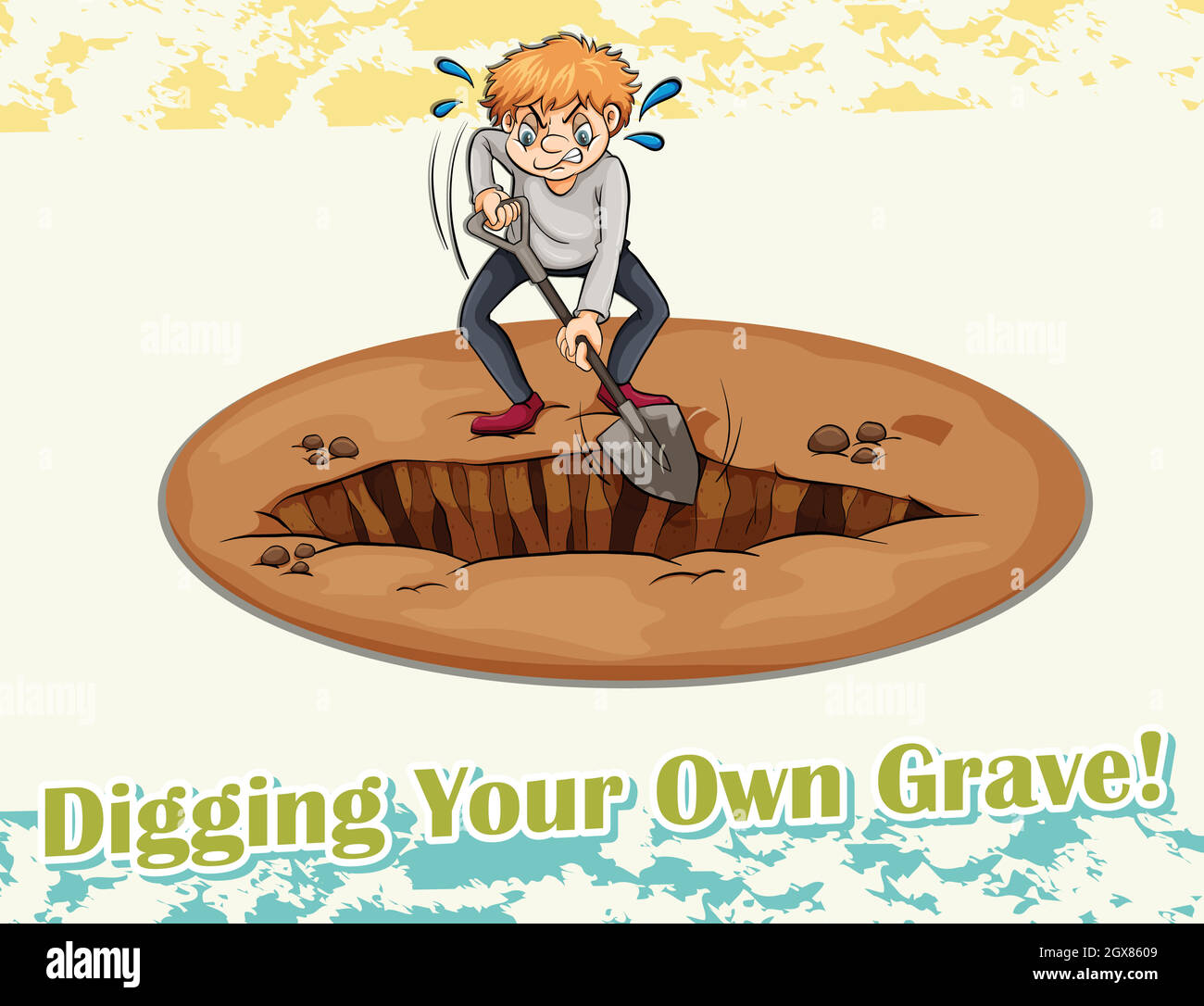 Old man digging ground hi-res stock photography and images - Alamy