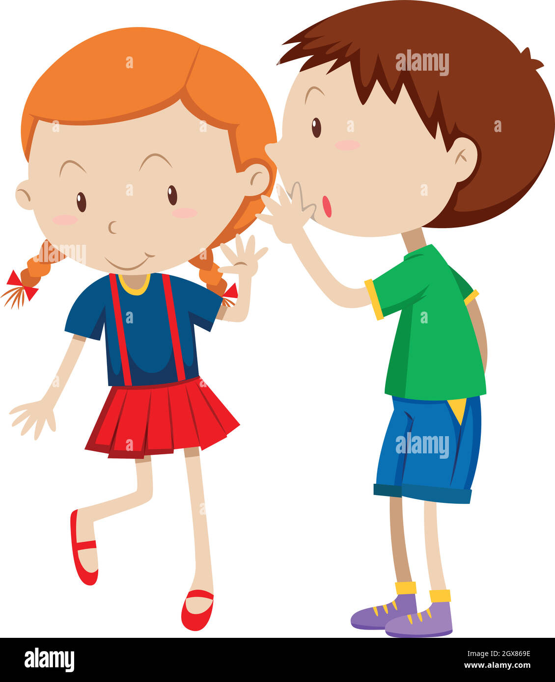 Child Talking Clip Art