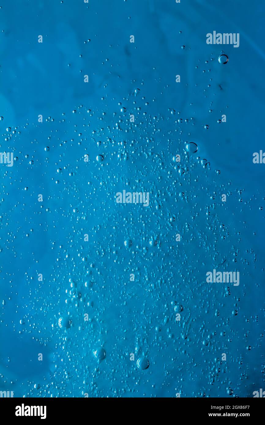 Blue water texture as aquatic background, nature and science concept ...