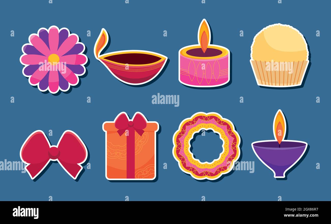 hindu bhai dooj icon set Stock Vector Image & Art - Alamy