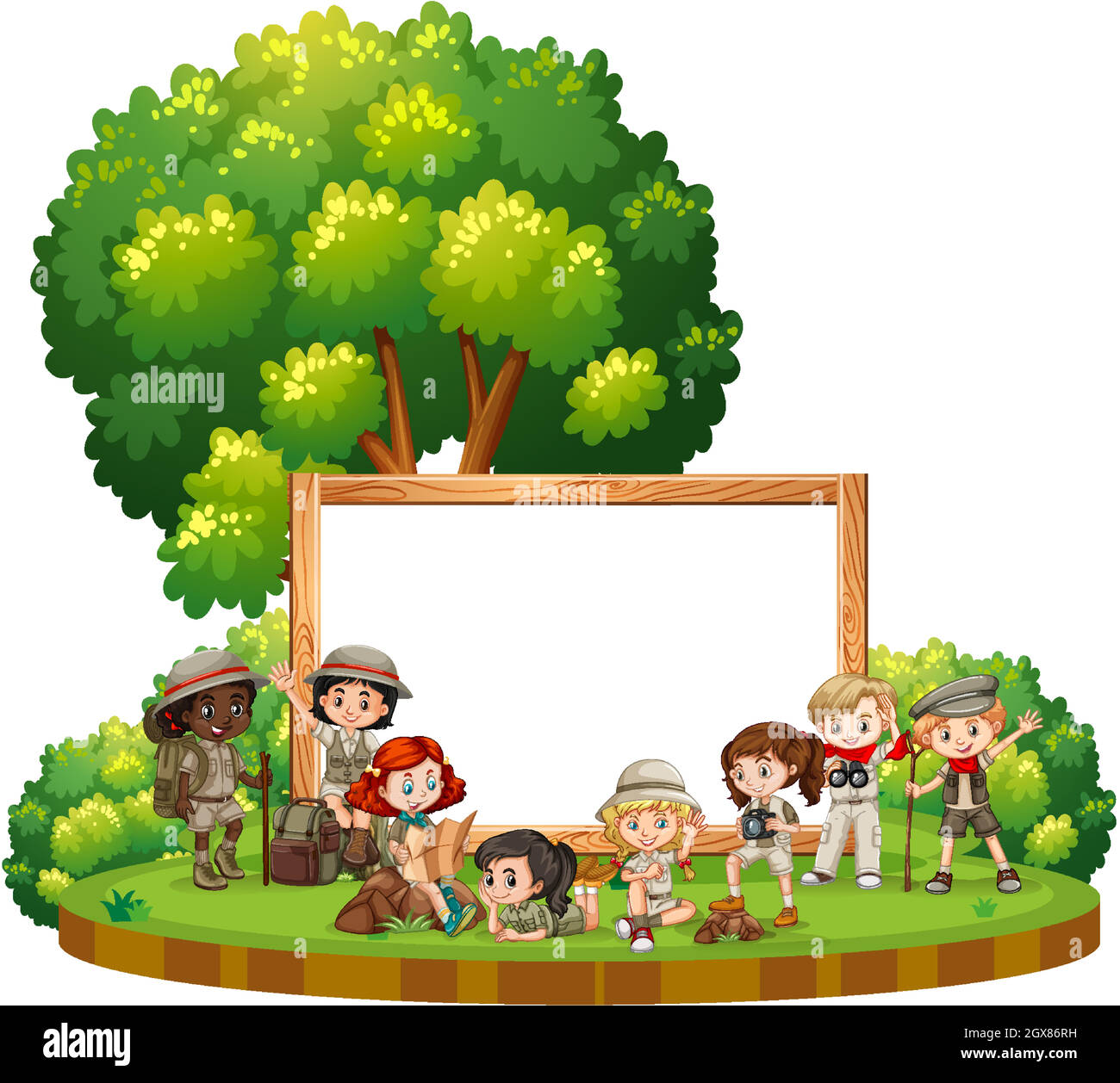 Signage outdoor Stock Vector Images - Alamy