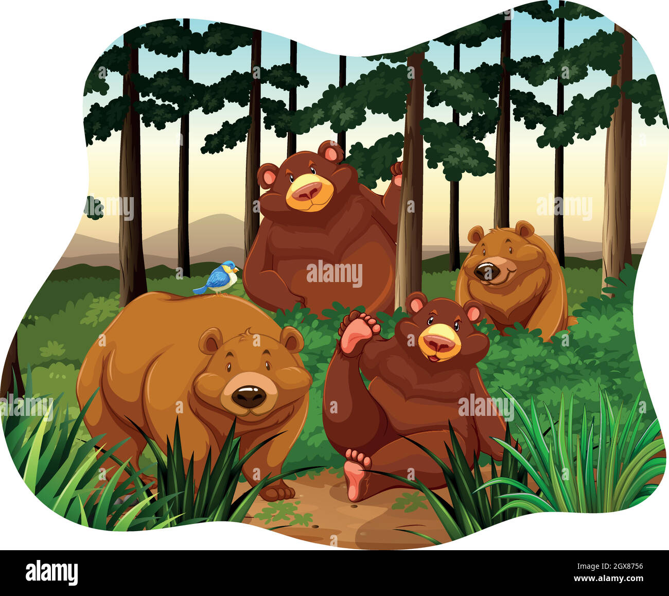Bears Stock Vector Images - Alamy