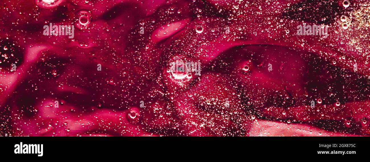 Abstract liquid banner background, paint splash, swirl pattern and ...