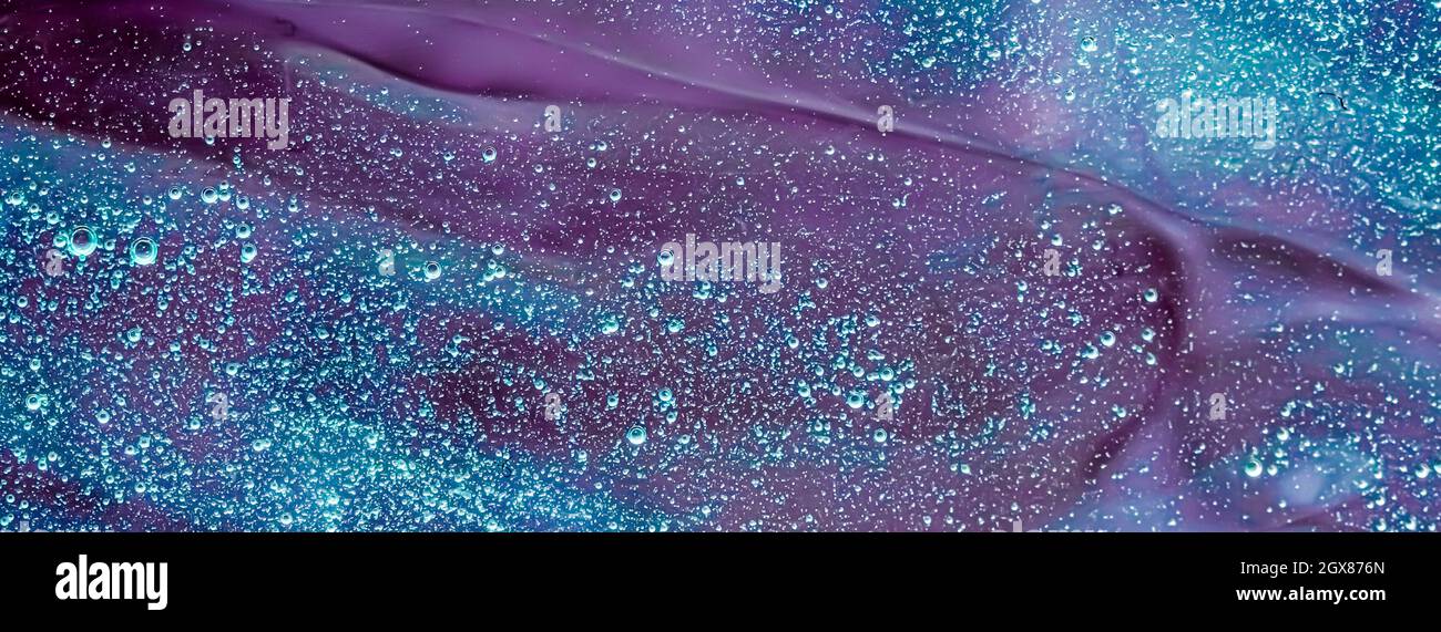 Abstract liquid banner background, paint splash, swirl pattern and ...