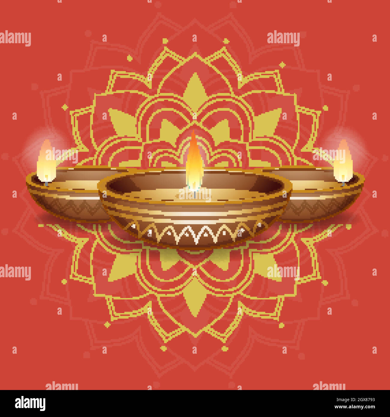 Candle and lights Stock Vector Images - Alamy