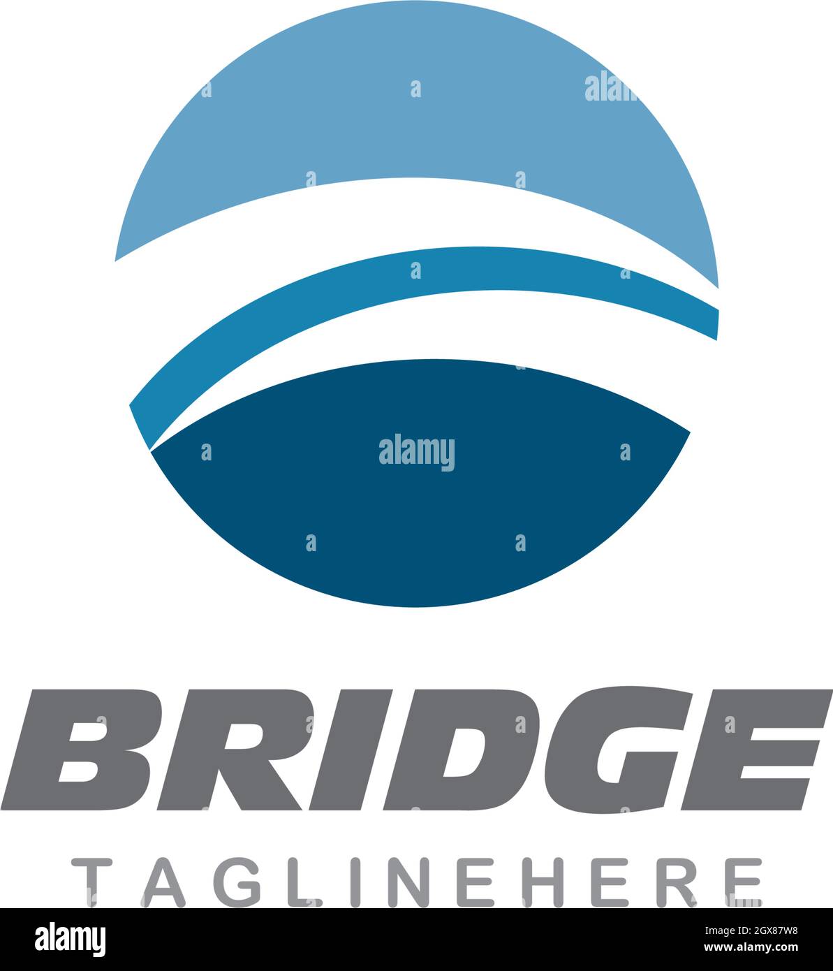 Bridge logo Stock Vector Images - Alamy
