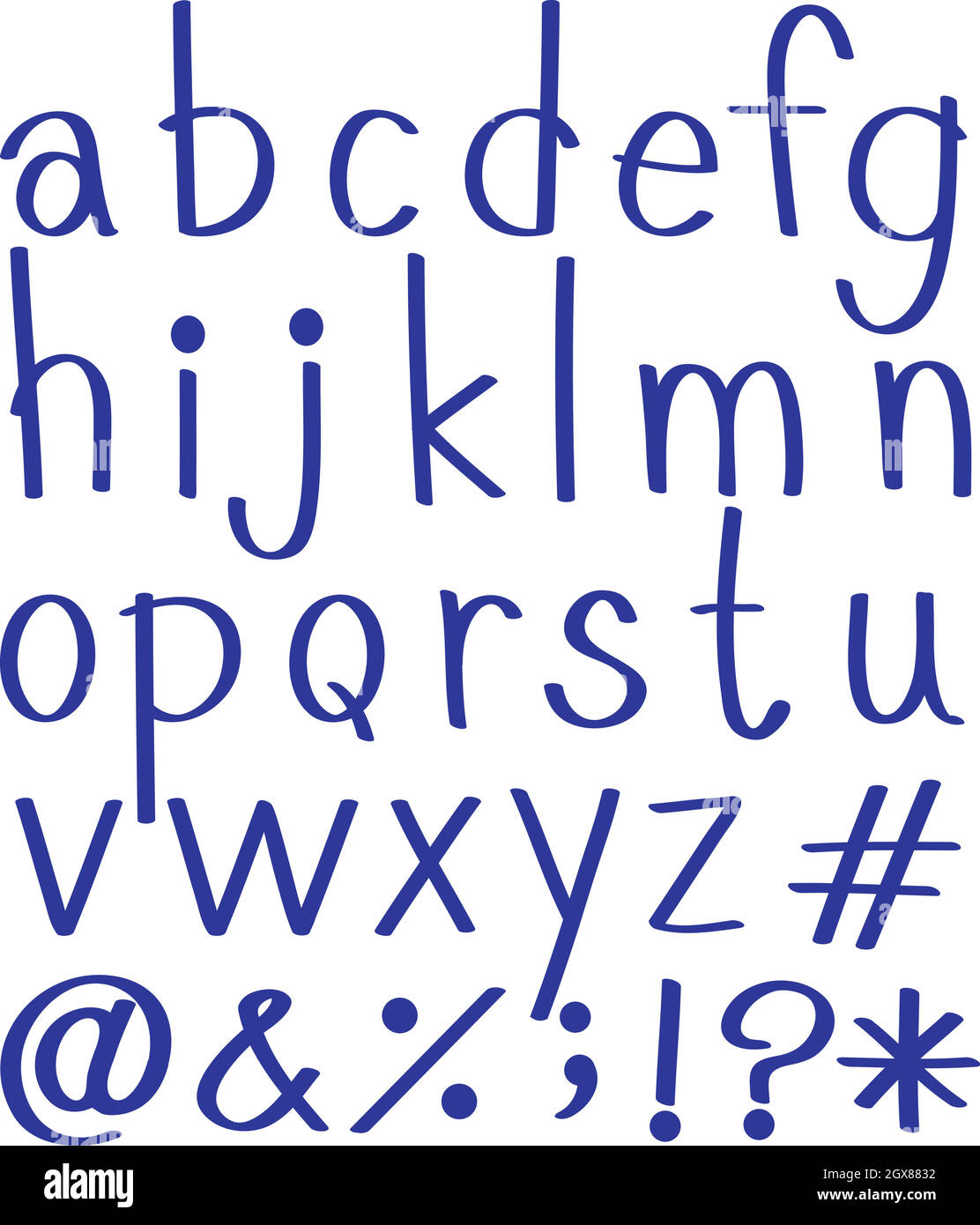 Alphabets lettering hi-res stock photography and images - Alamy