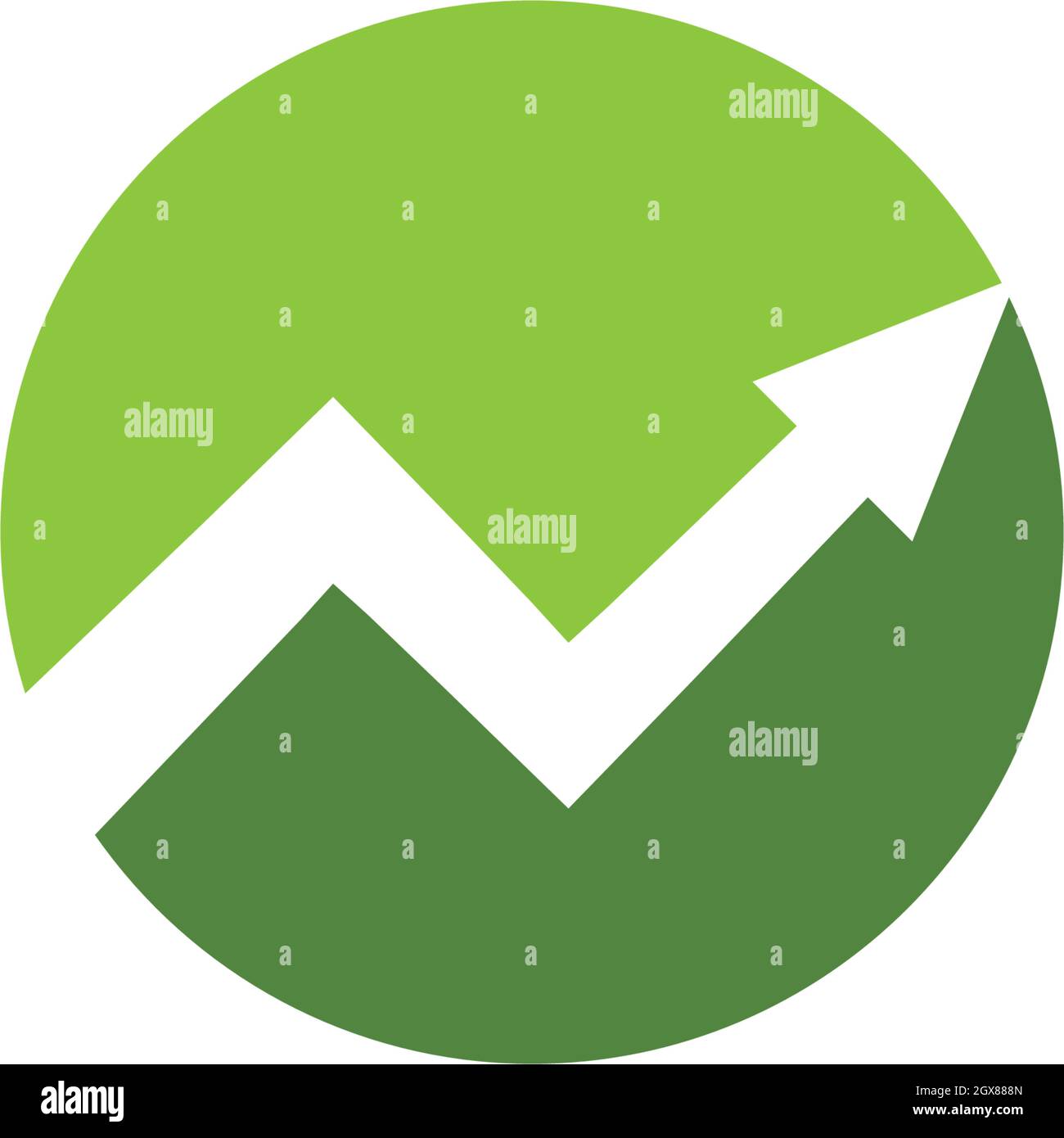 Stylized arrow symbol logo Stock Vector Images - Alamy