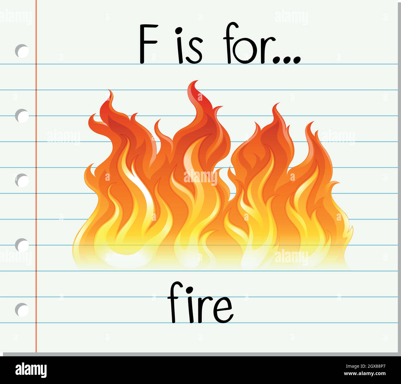 Flashcard letter f hi-res stock photography and images - Alamy
