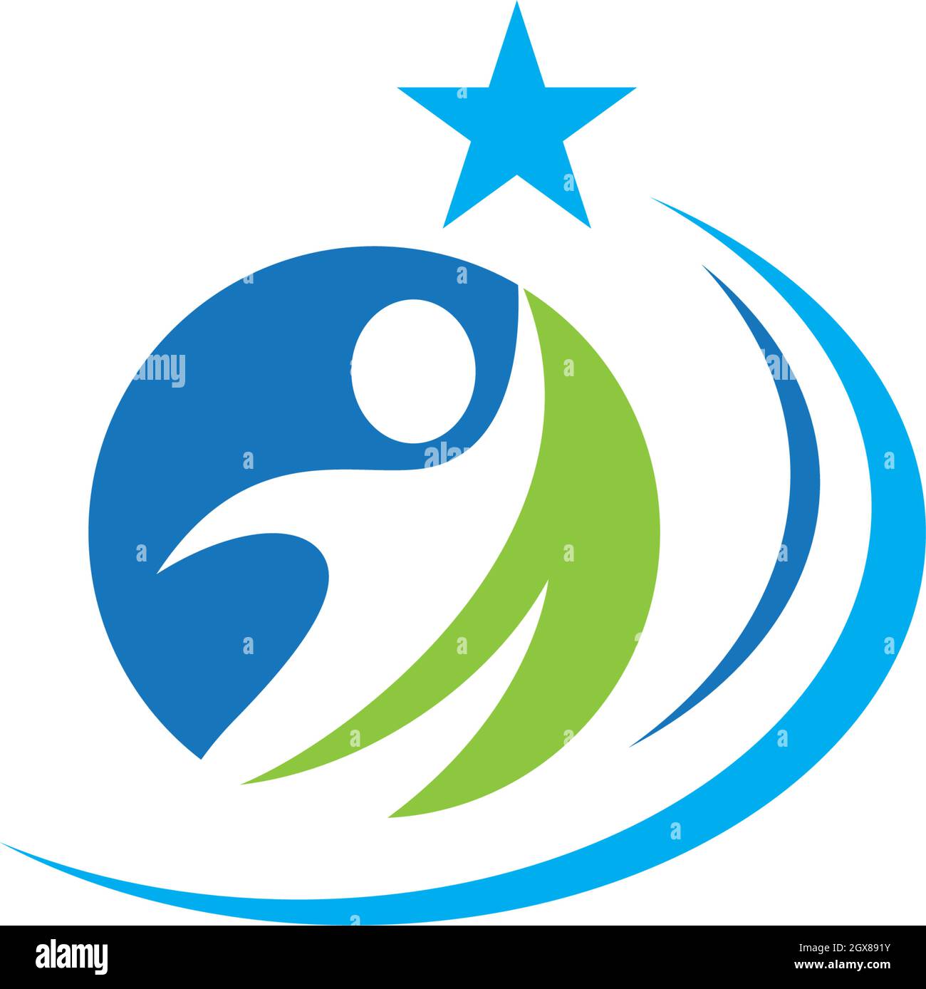 Star success logo vector icon template Stock Vector Image & Art - Alamy
