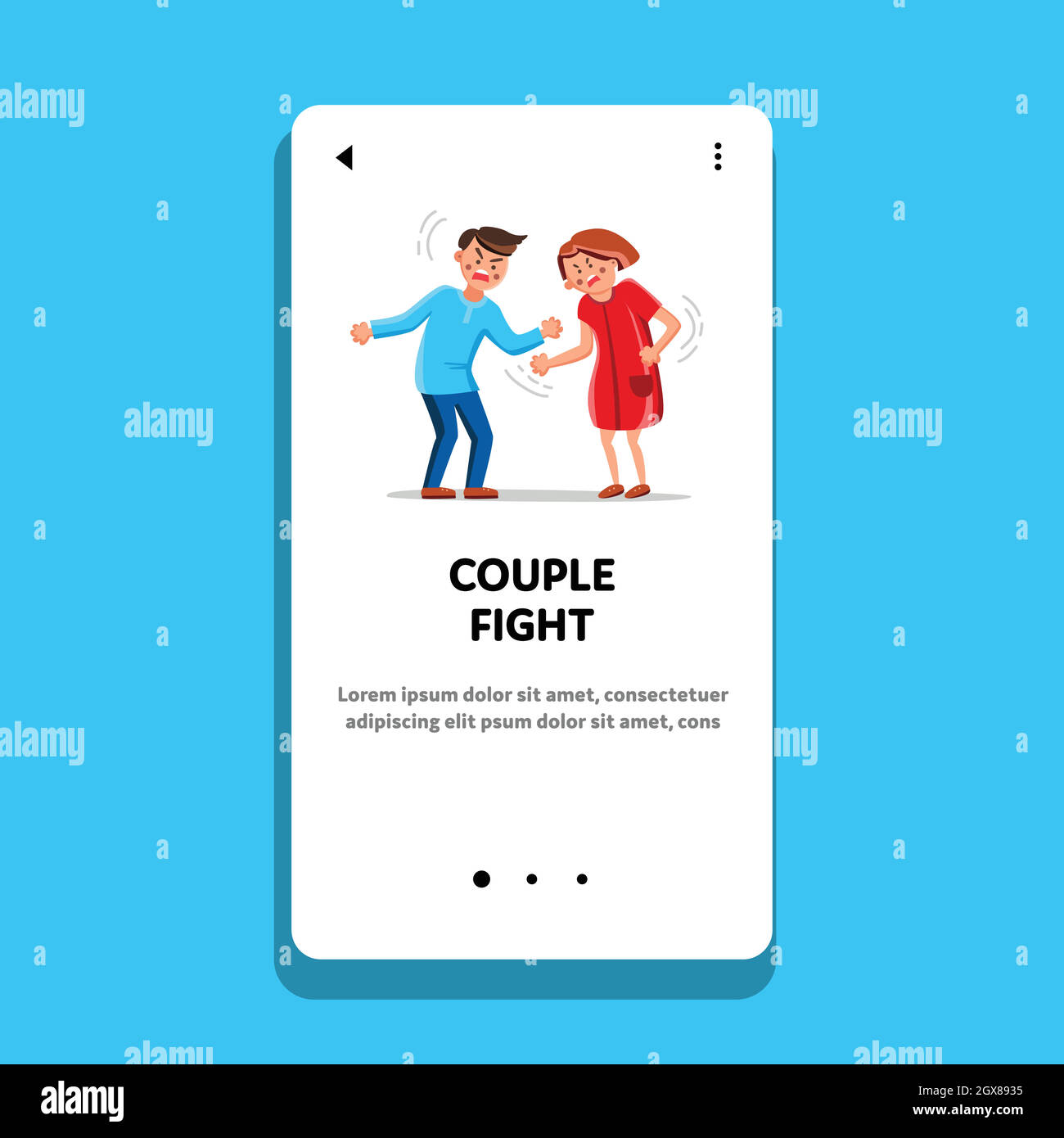 Cartoon people complaining Stock Vector Images - Alamy