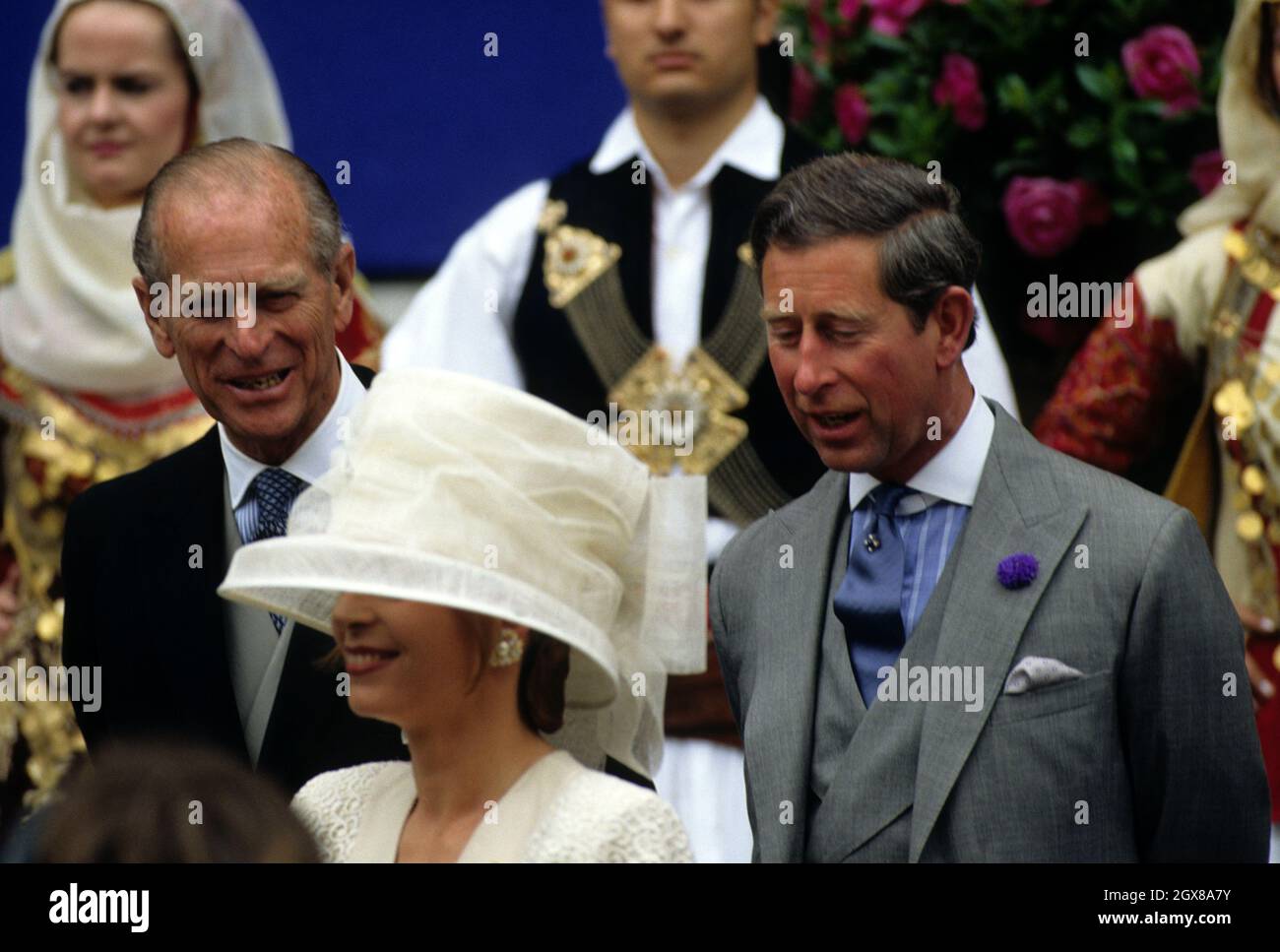 Queen noor of jordan wedding hi-res stock photography and images - Alamy