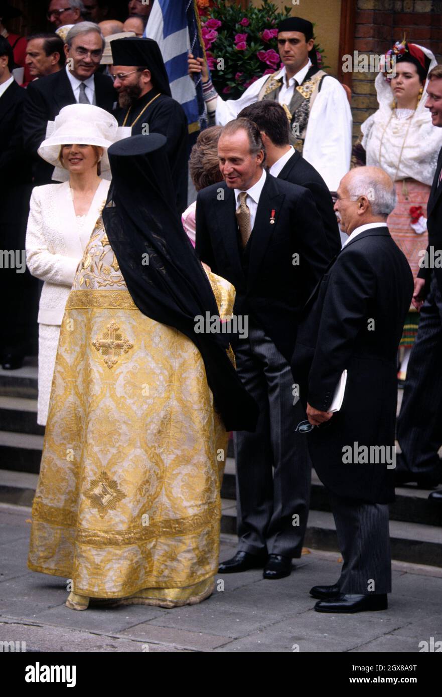 Queen noor of jordan wedding hi-res stock photography and images - Alamy