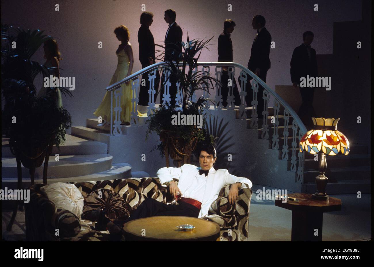 Singer Bryan Ferry of Roxy Music poses during a portrait session for ...