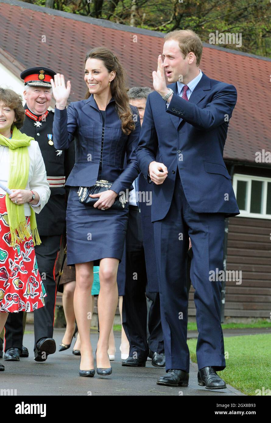 Prince William and Kate Middleton visit Witton Country Park in Darwen ...