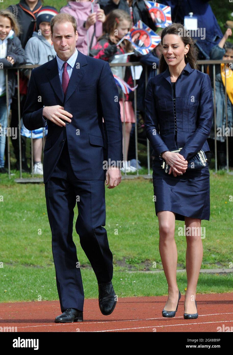 Prince William and Kate Middleton visit Witton Country Park in Darwen ...