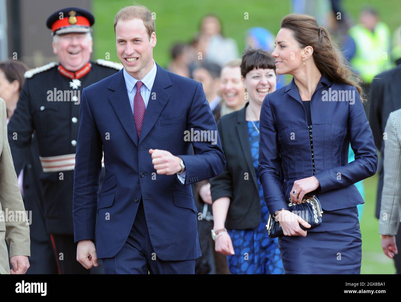 Prince William and Kate Middleton visit Witton Country Park in Darwen ...