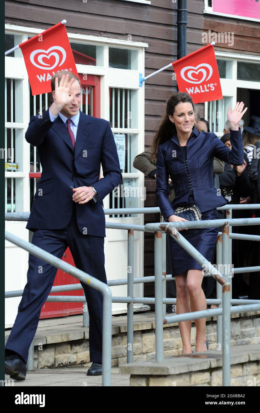 Prince William and Kate Middleton visit Witton Country Park in Darwen ...