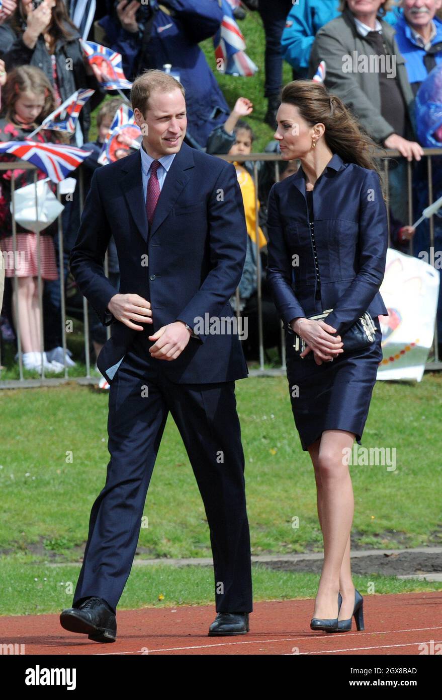 Prince William and Kate Middleton visit Witton Country Park in Darwen ...