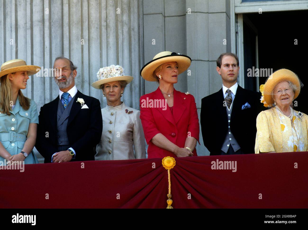 (l-r) Lady Gabriella Windsor, Prince Michael of Kent, Princess ...