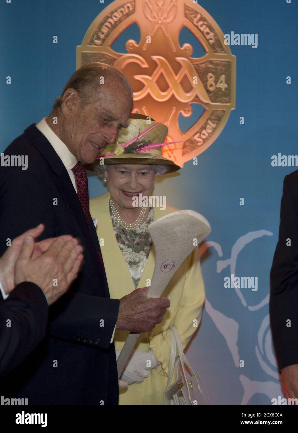 Queen Elizabeth ll and Prince Philip, Duke of Edinburgh receive gifts ...