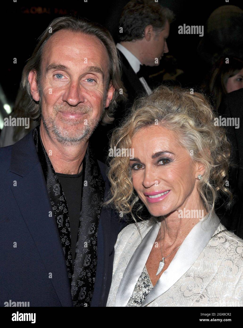 Mike Rutherford of Genesis and his wife Angie attend the world wide ...