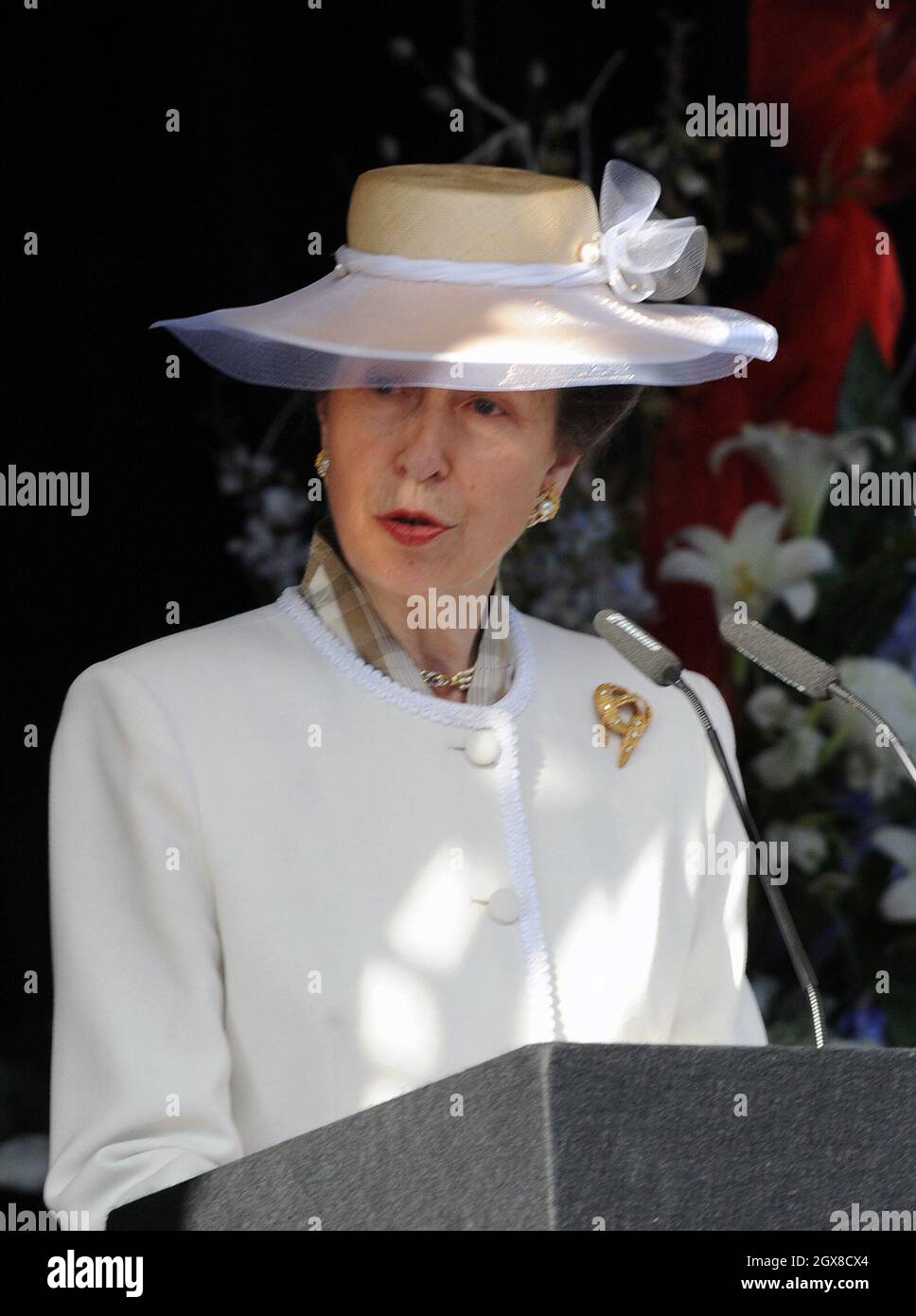 Princess Anne, The Princess Royal represents The Queen as she unveils a ...