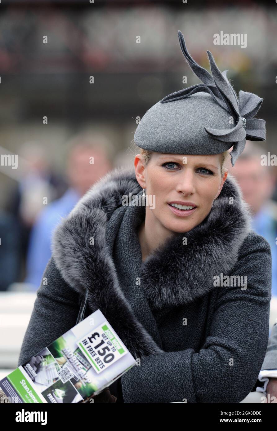 Cheltenham Races Zara Phillips High Resolution Stock Photography and ...
