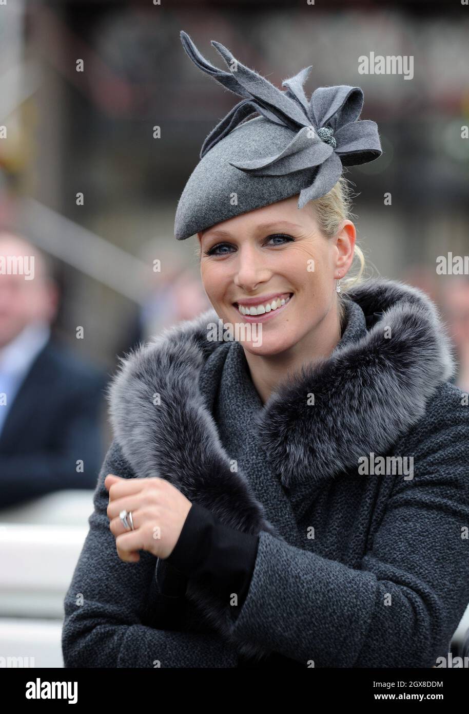 Cheltenham races zara phillips hi-res stock photography and images - Alamy