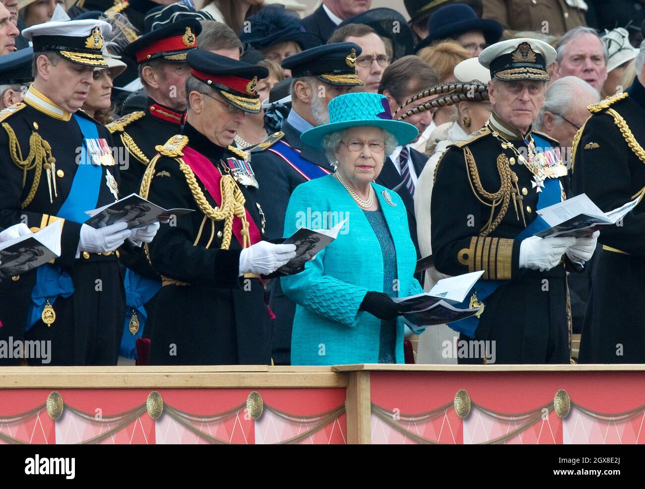 (L-R Prince Andrew, Duke of York, Chief of the Defence Staff David ...