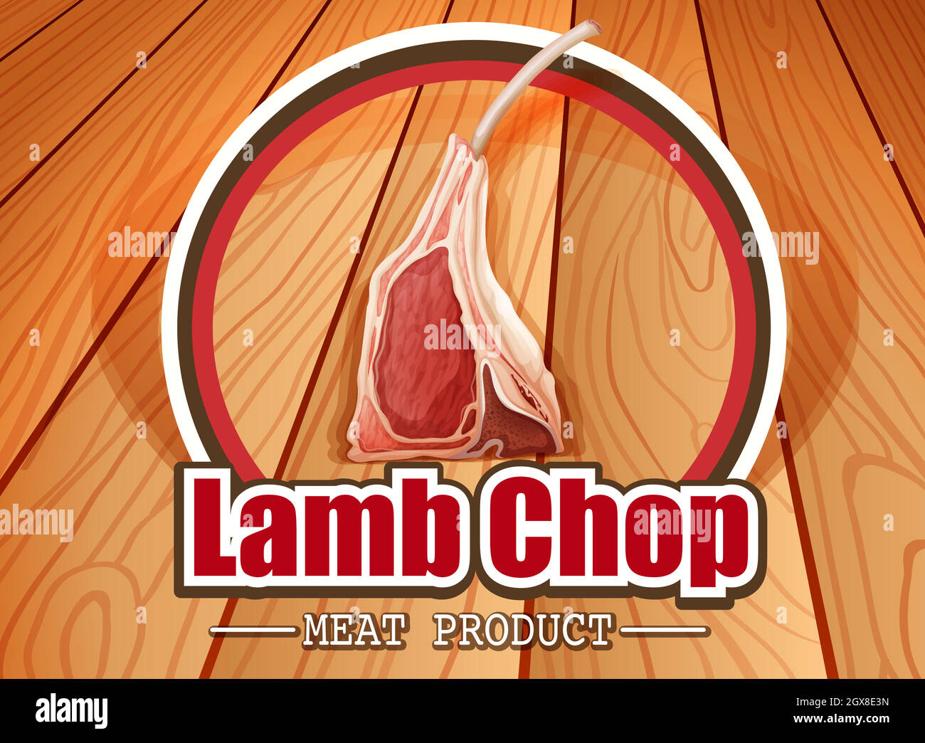 Chop food Stock Vector Images - Alamy