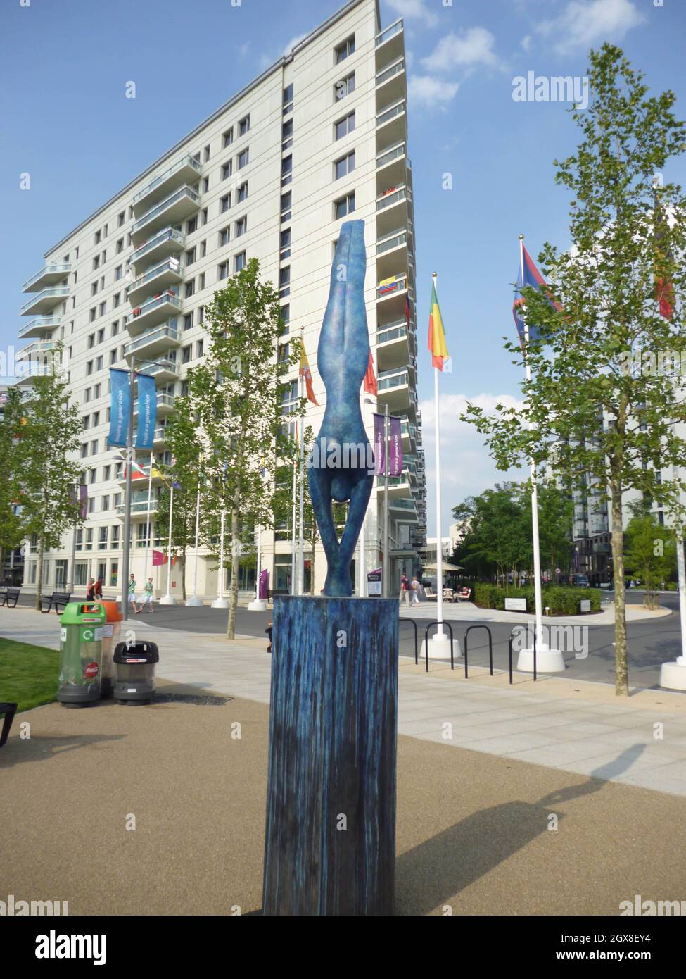 Anna Chromy Olympic Spirit sculpture at the athletes village in ...