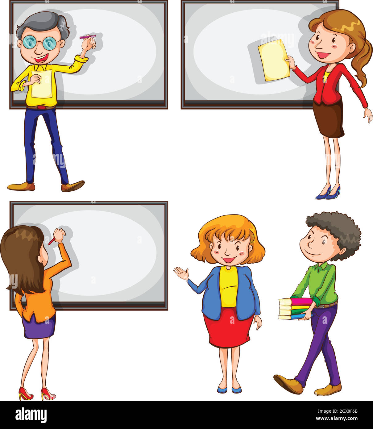 Lessonplan Stock Vector Images - Alamy