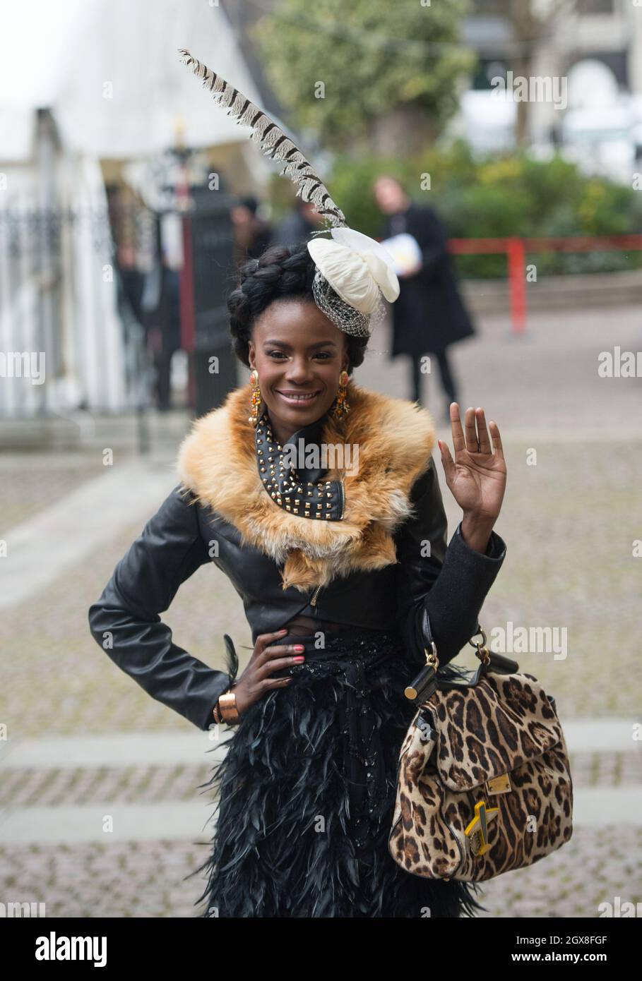 Singer Shingai Shoniwa of the Noisettes attends the Commonwealth Day ...