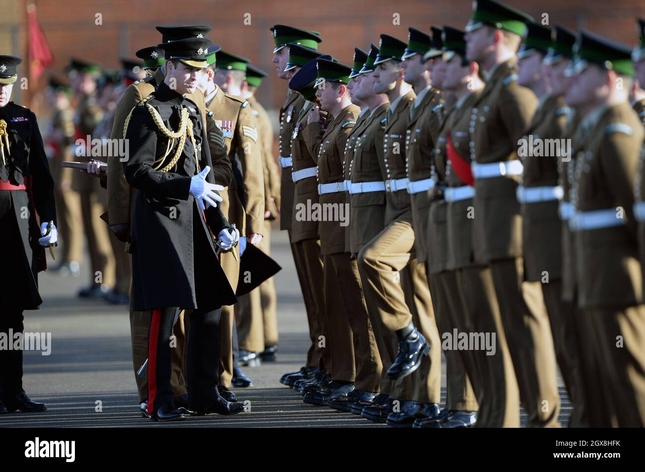 Colonel irish guards hi-res stock photography and images - Alamy