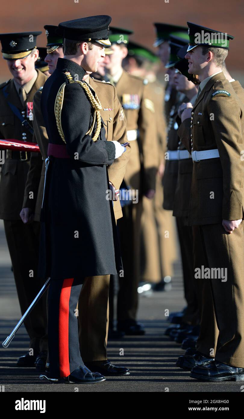 Colonel irish guards hi-res stock photography and images - Alamy