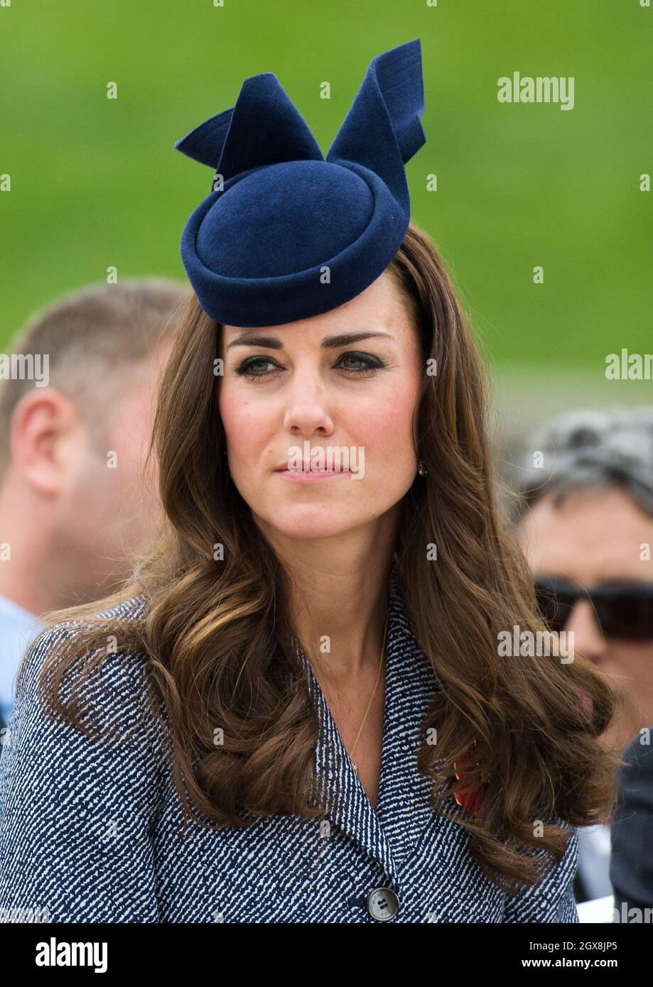 Catherine, Duchess of Cambridge attends the ANZAK Day Service at the ...