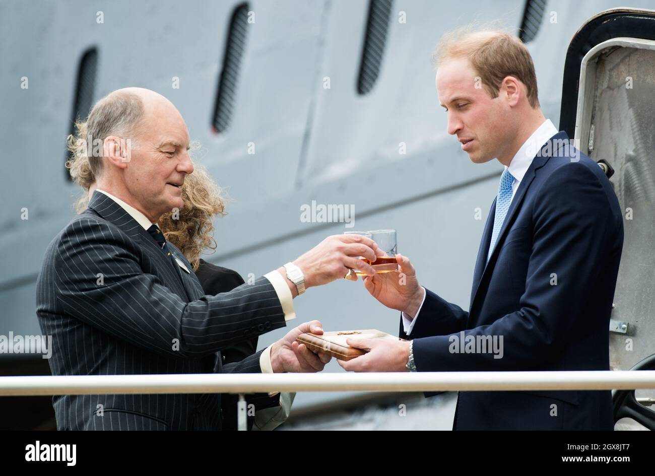 Prince William, Duke of Cambridge (Commodore-in-Chief Submarines) makes ...