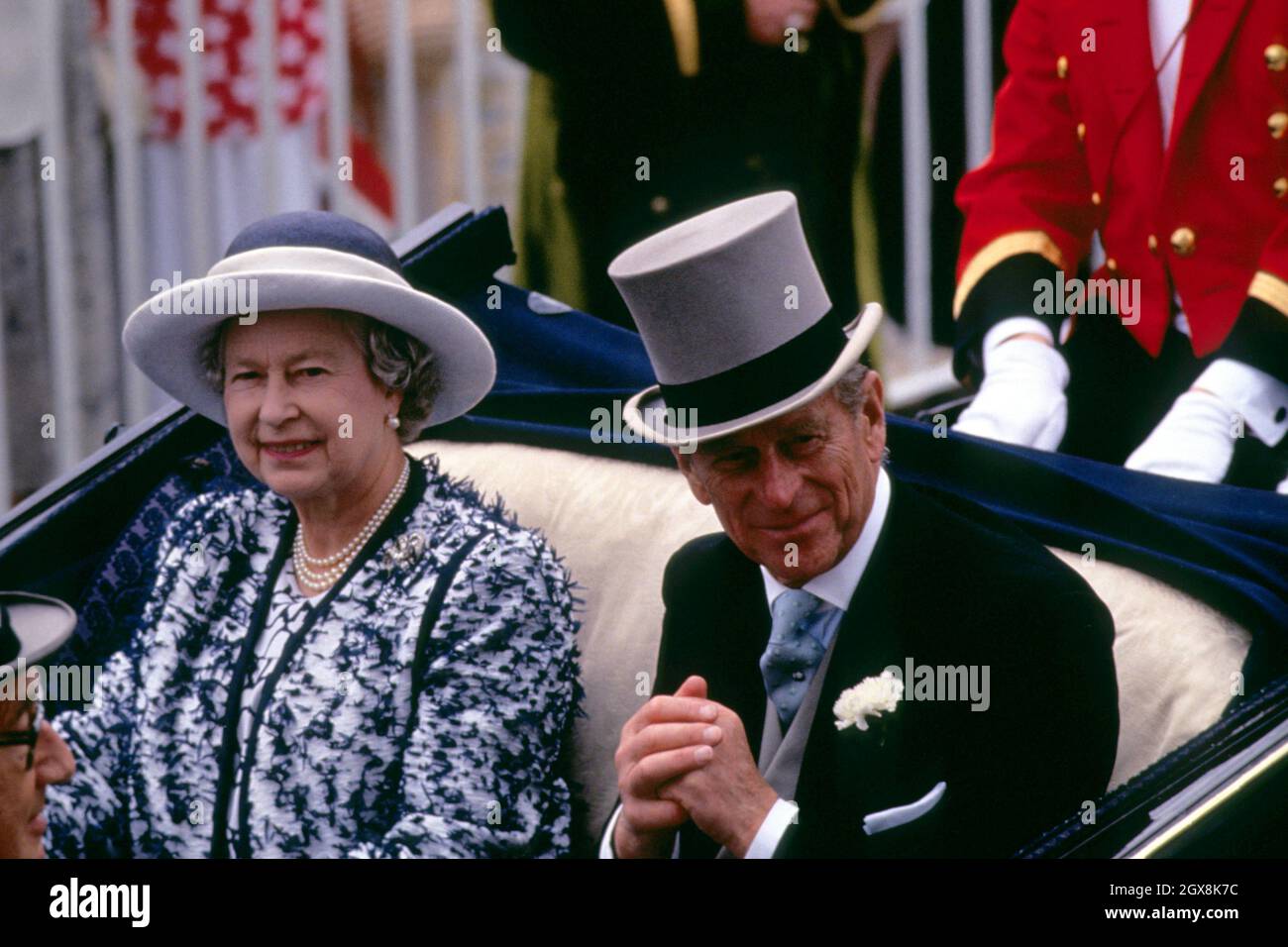 Queen Elizabeth and The Duke of Edinburgh attend Royal Ascot in ...
