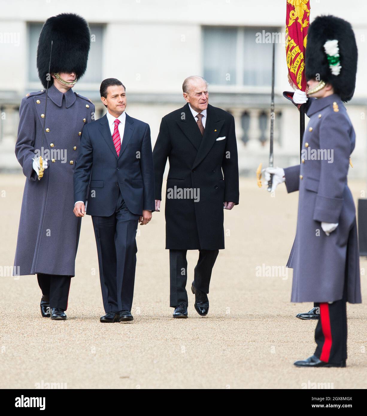 President Enrique Pena Nieto and Prince Philip, Duke of Edinburgh ...