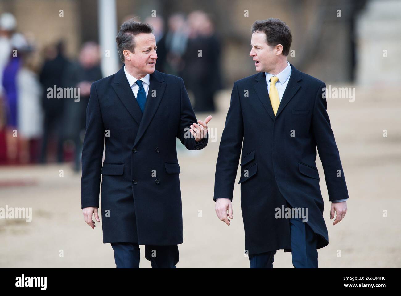 British Prime Minister David Cameron and Liberal Democrat leader Nick ...