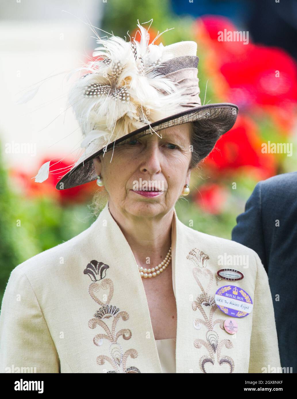 Princess Anne, the Princess Royal attends Ladies Day at Royal Ascot on ...