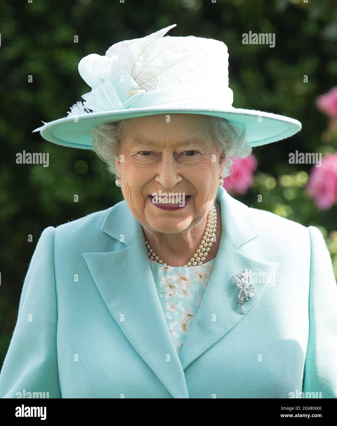 Queen Elizabeth ll attends Ladies Day at Royal Ascot on June 18, 2015 ...