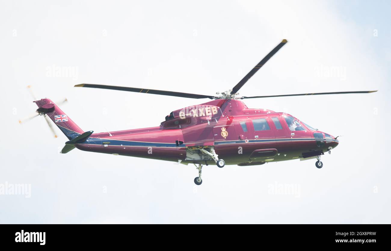 Queen Elizabeth II, Captain-General of The Royal Artillery, arrives by ...