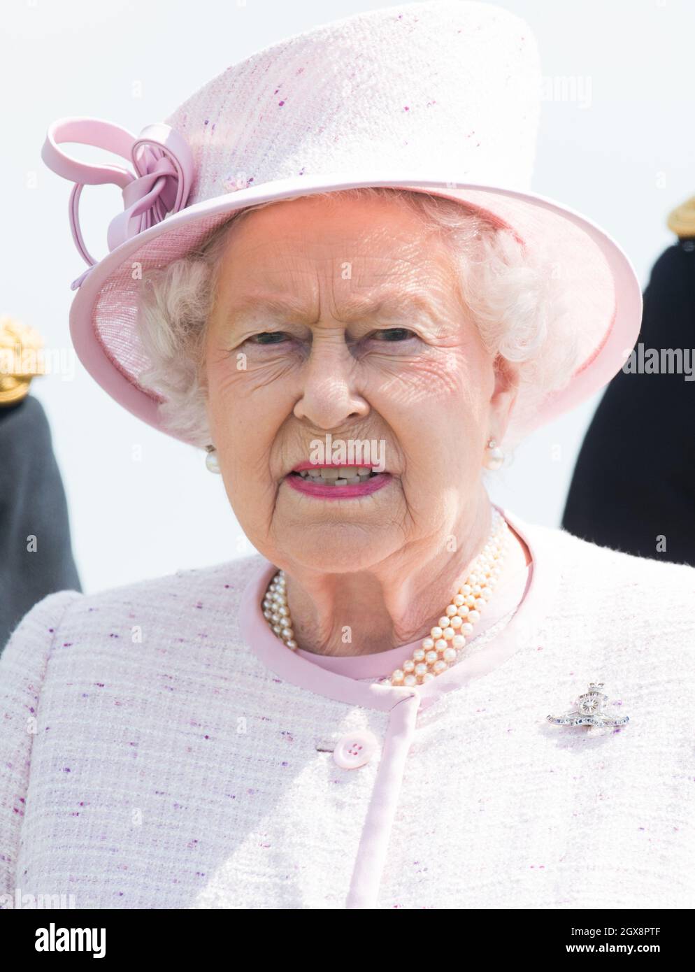 Queen Elizabeth II, Captain-General of The Royal Artillery, overseas a ...