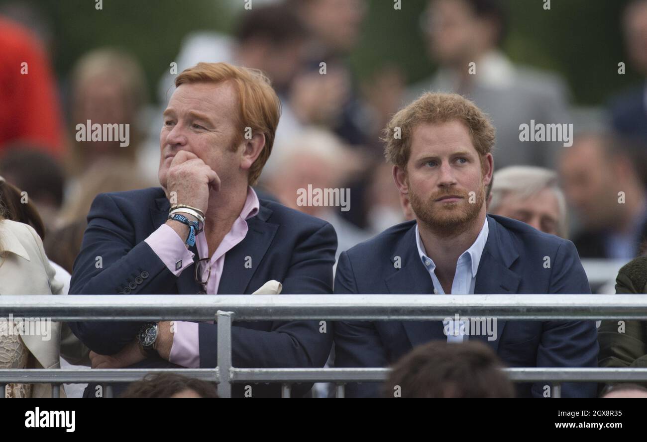 Prince Harry attends a Sentebale Charity Concert held at Kensington ...