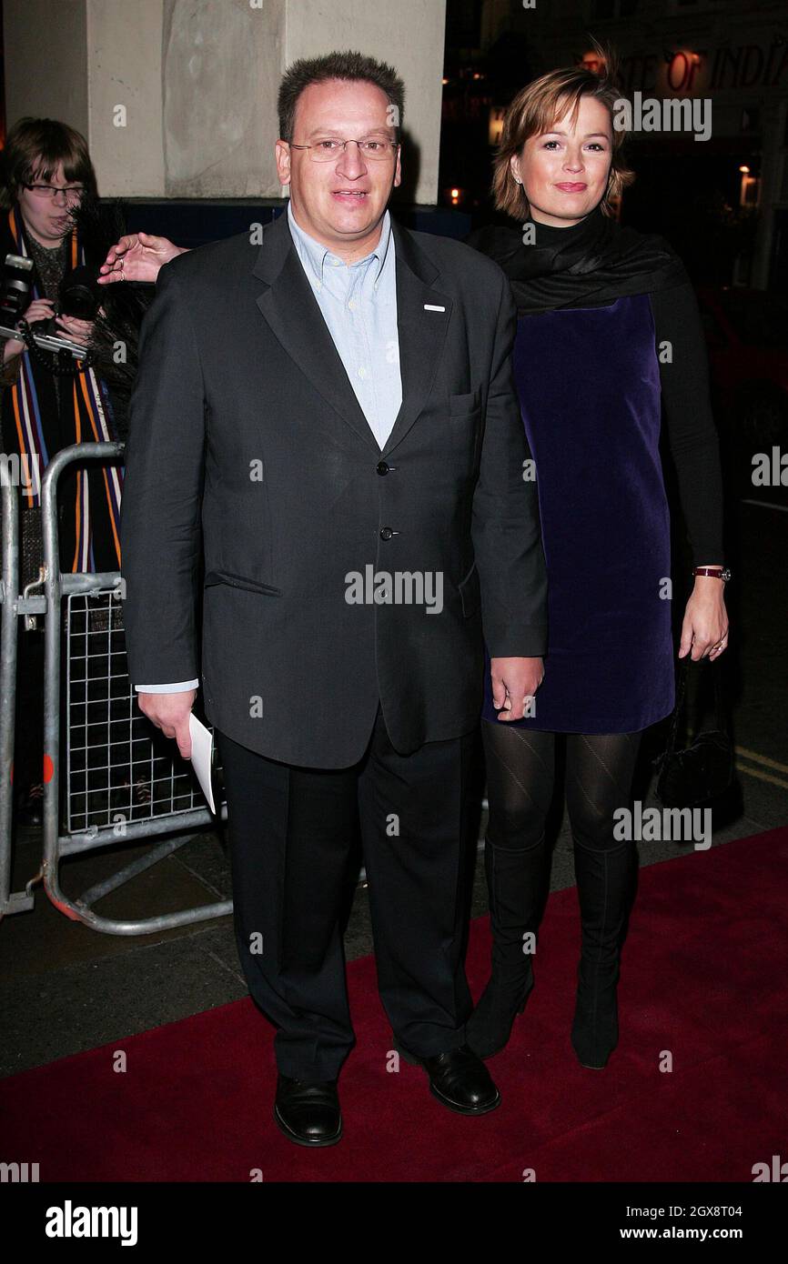 Pierre Yves Gerbeau arriving at the Mo Mowlam memorial service at the ...