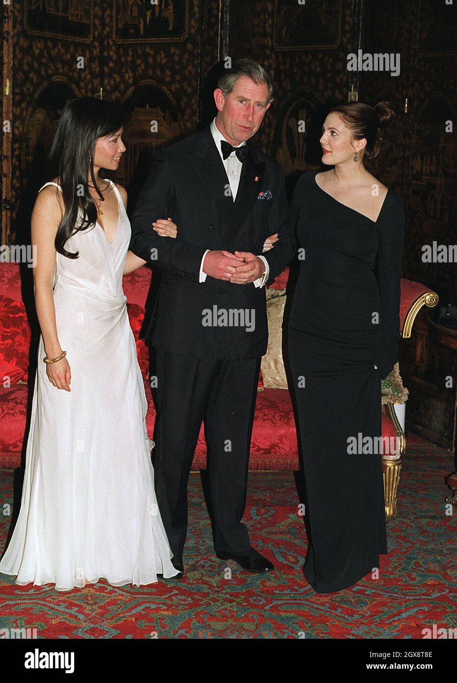 Drew Barrymore and Luy Lui meet the Prince of Wales for dinner at his ...